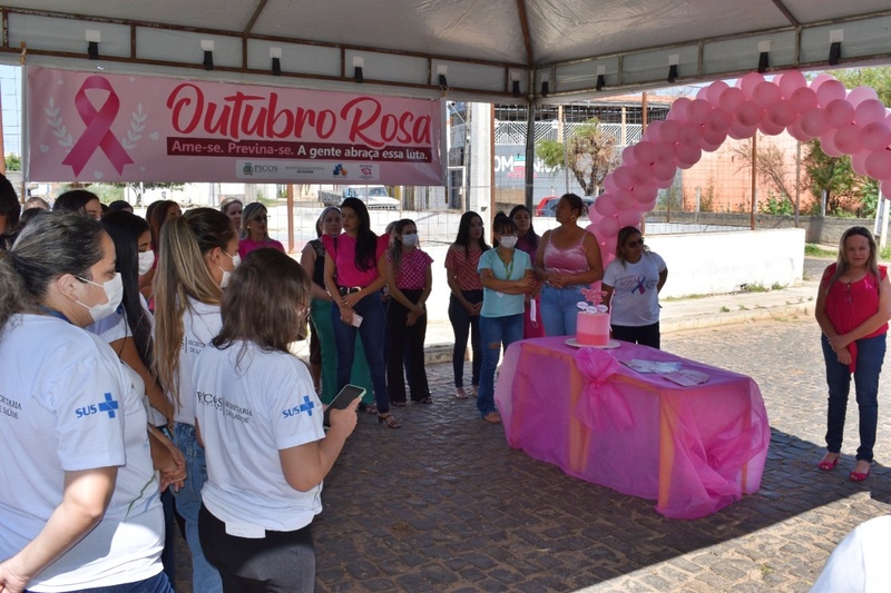 Saúde De Picos Promove Abertura Oficial Da Campanha Outubro Rosa