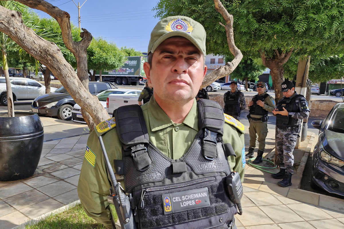 Comandante da PMPI detalha operação de Segurança para as eleições com ...
